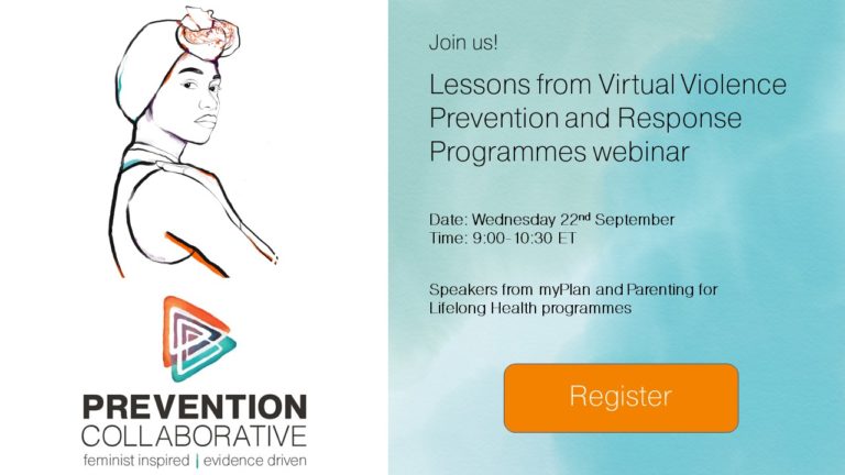 Prevention Collaborative - Lessons from Virtual Violence Prevention and Response Programmes