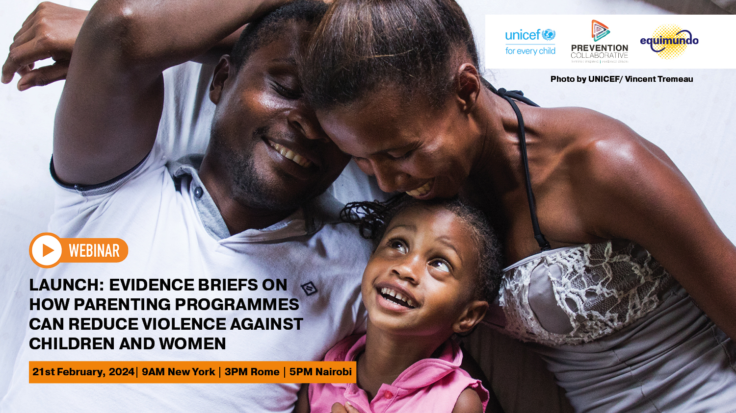 Prevention Collaborative - LAUNCH: Evidence briefs on parenting programmes to reduce VAC and VAW
